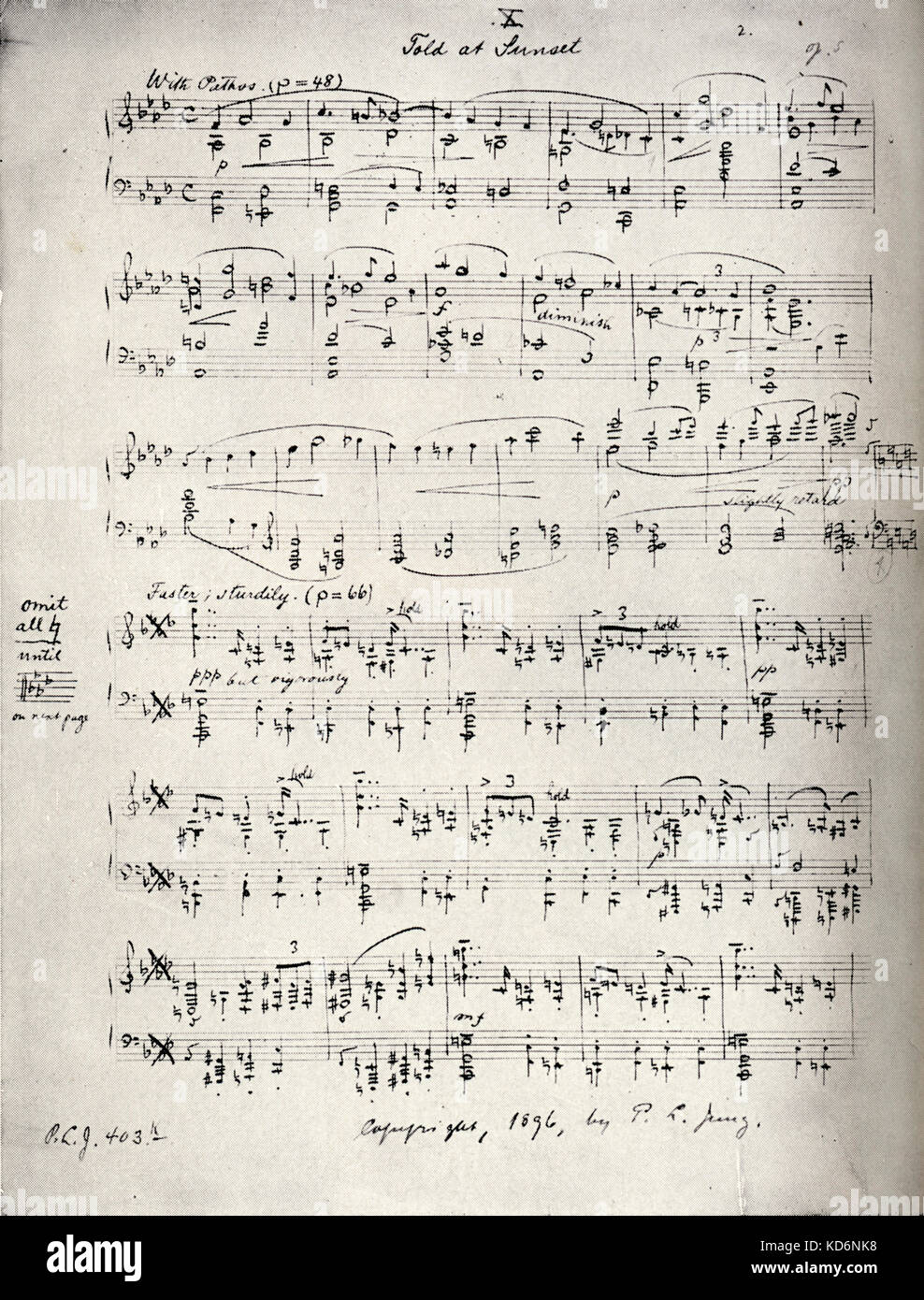 Edward macdowell woodland sketches hi-res stock photography and images ...