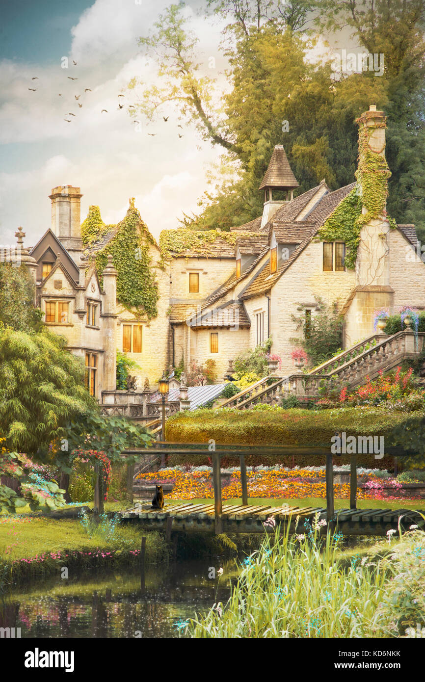 Country house setting hi-res stock photography and images - Alamy