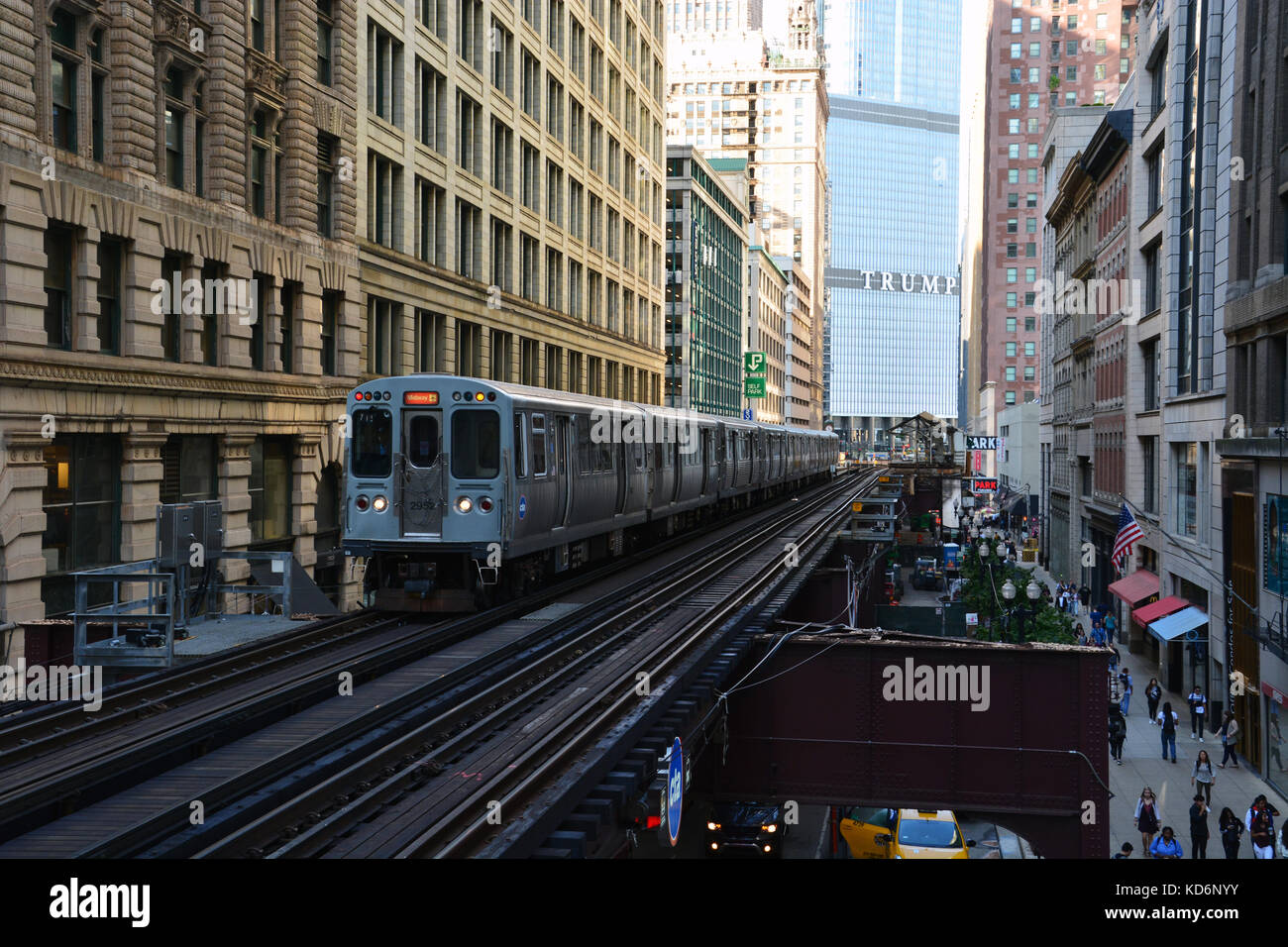 Chicago cta orange line High Resolution Stock Photography and Images ...