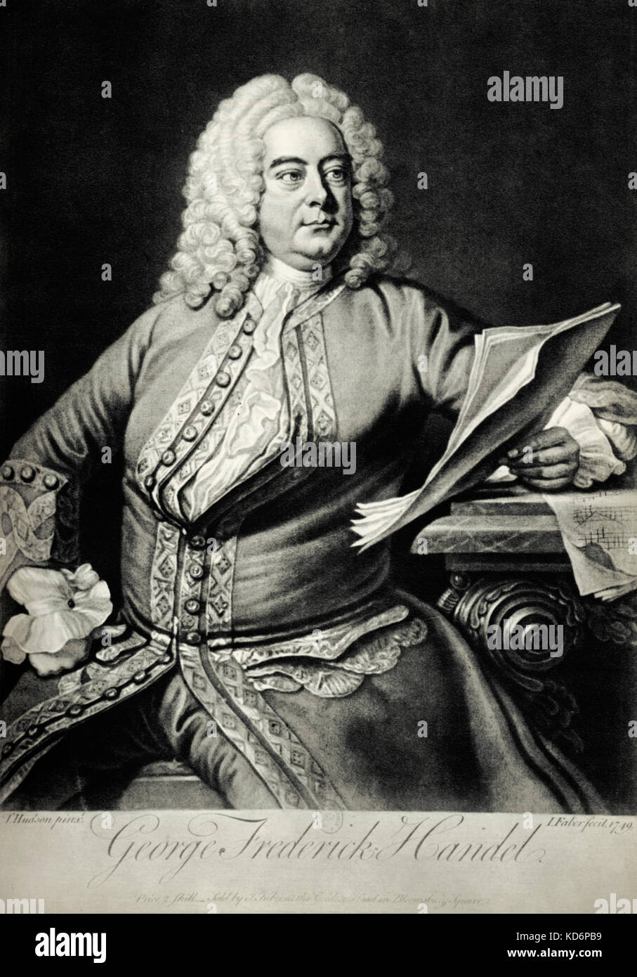 George frederic handel hi-res stock photography and images - Alamy