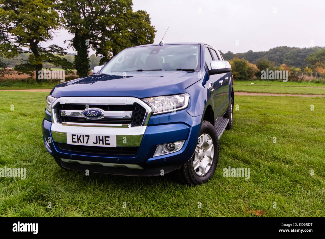 UK Spec Ford Ranger Stock Photo - Alamy