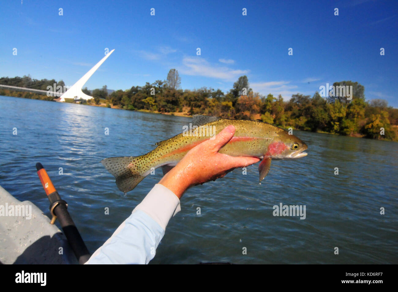 Drift boats are launched in Redding for a trout fishing float down the ...