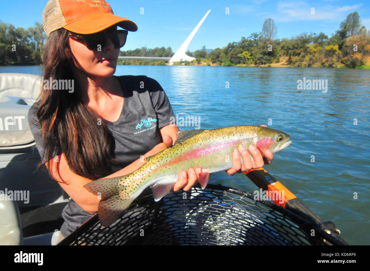 Drift boats are launched in Redding for a trout fishing float down the ...
