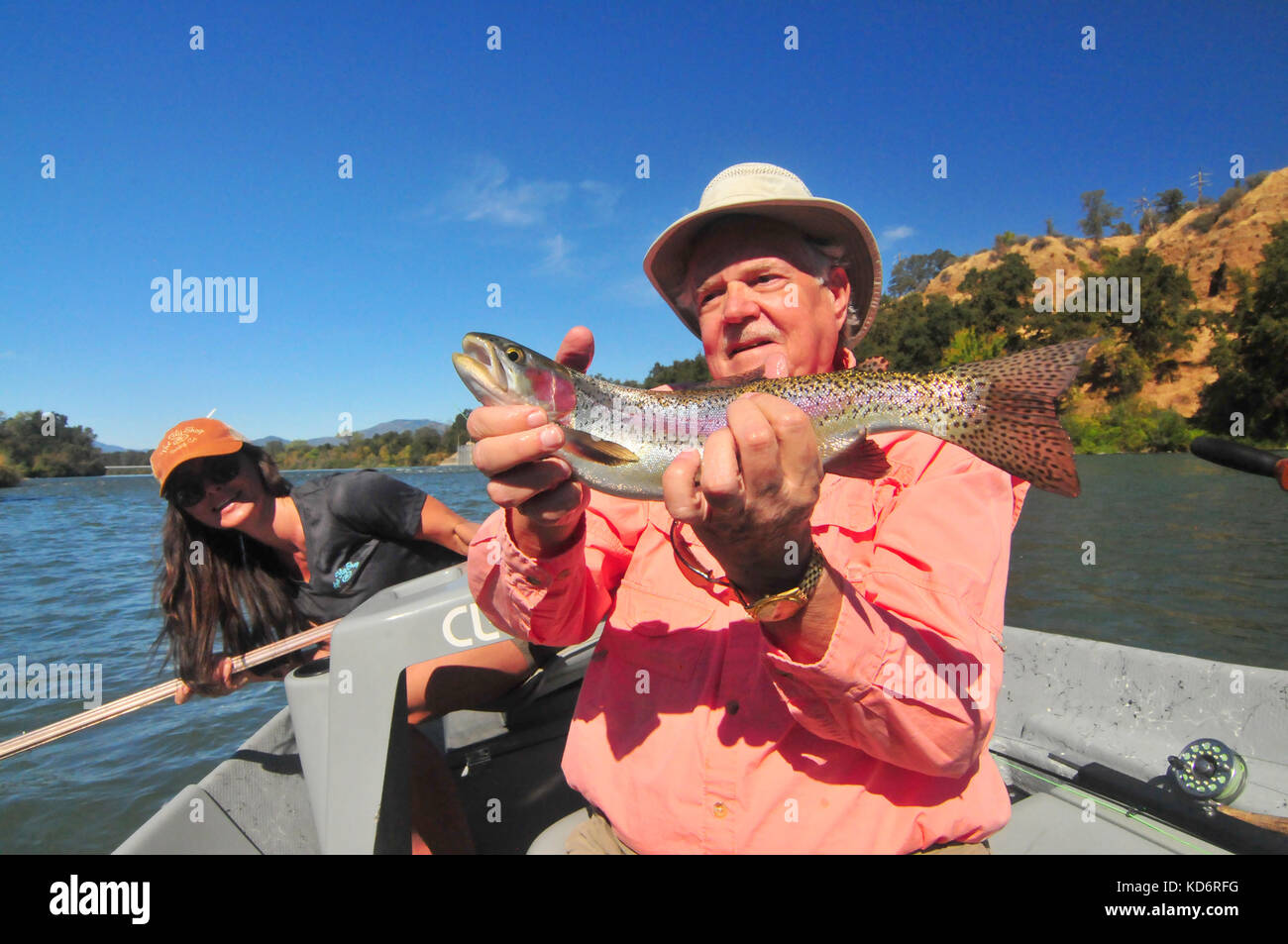 Drift boats are launched in Redding for a trout fishing float down the ...
