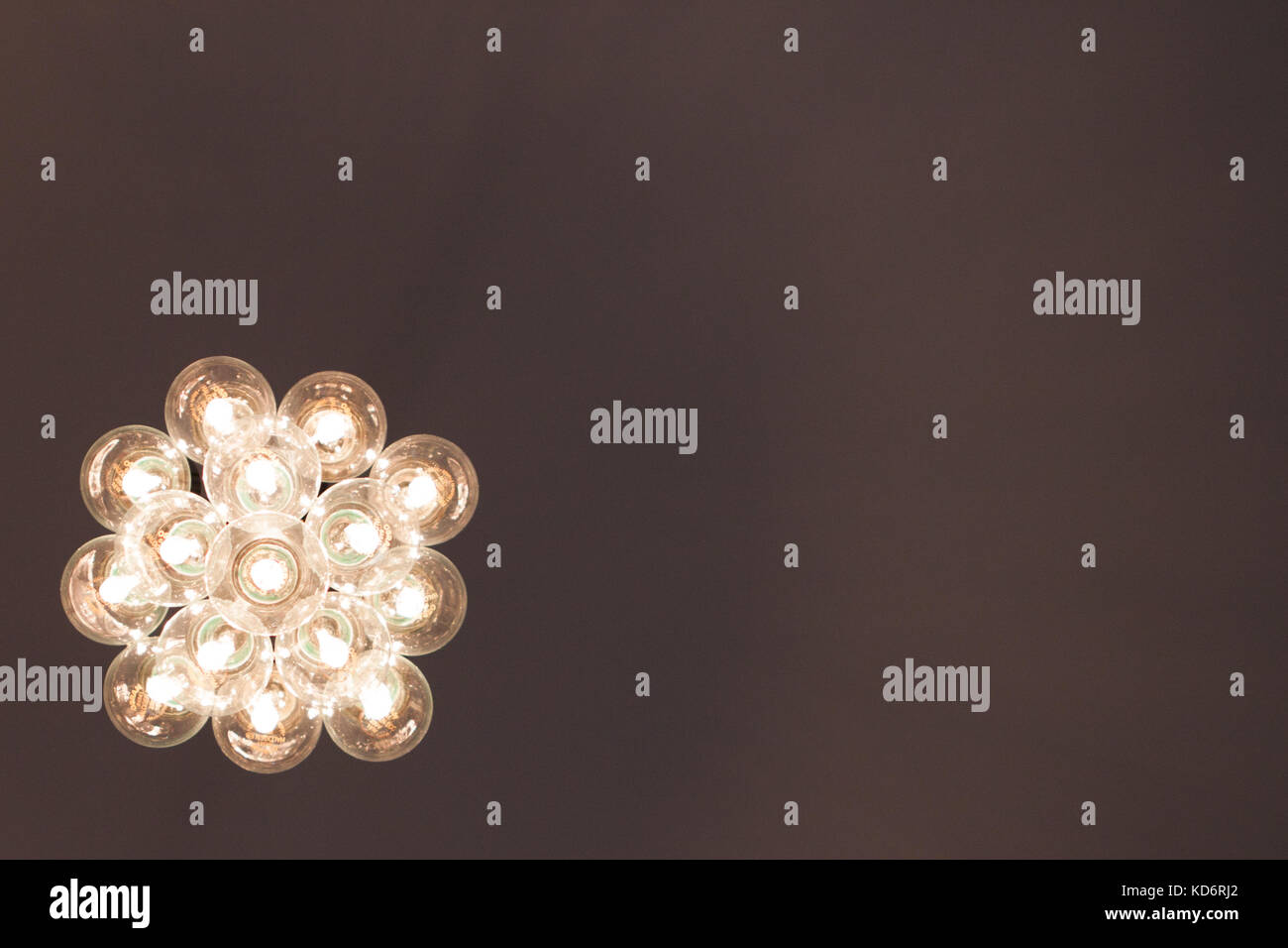 Light bulb cluster Stock Photo - Alamy