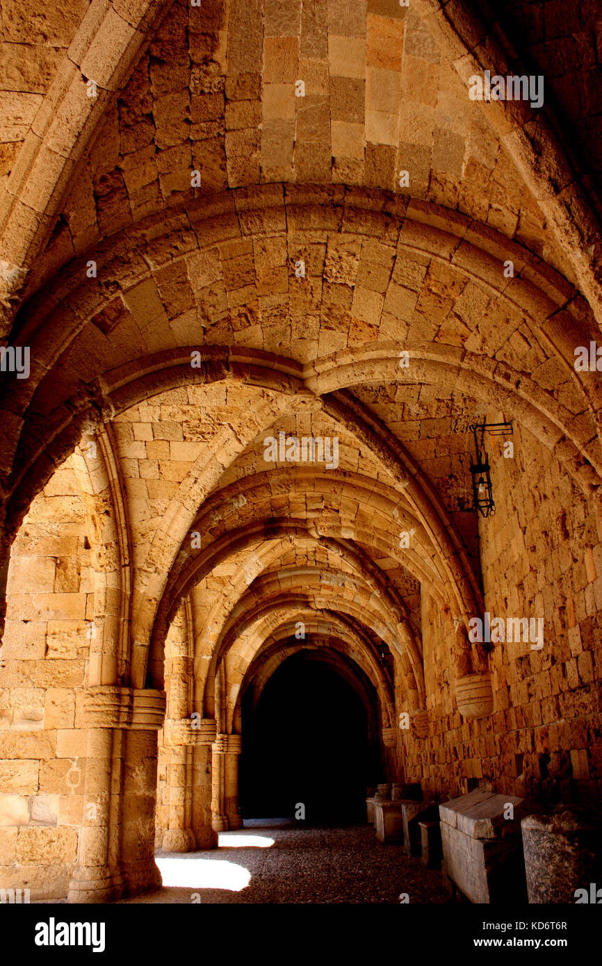 Supporting vaults and archways at the Archaeological Museum in the Old ...