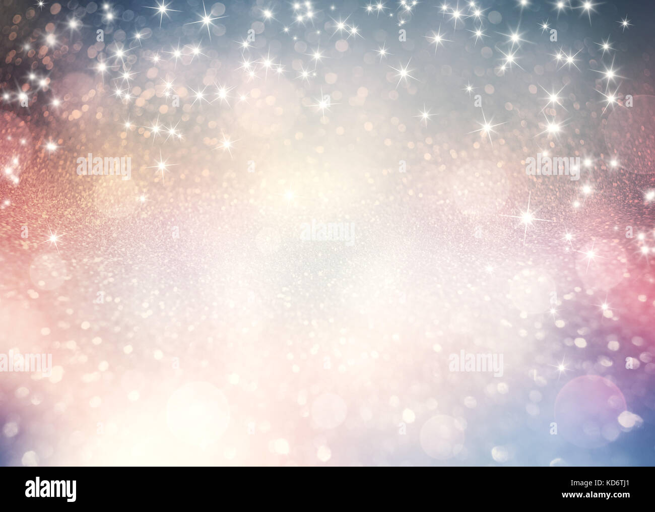 Glittering background with star lights and blur effect - Festive ...