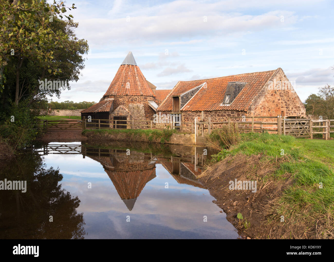 Preston MIll and kiln at East Linton, seen from the John Muir Way, East ...