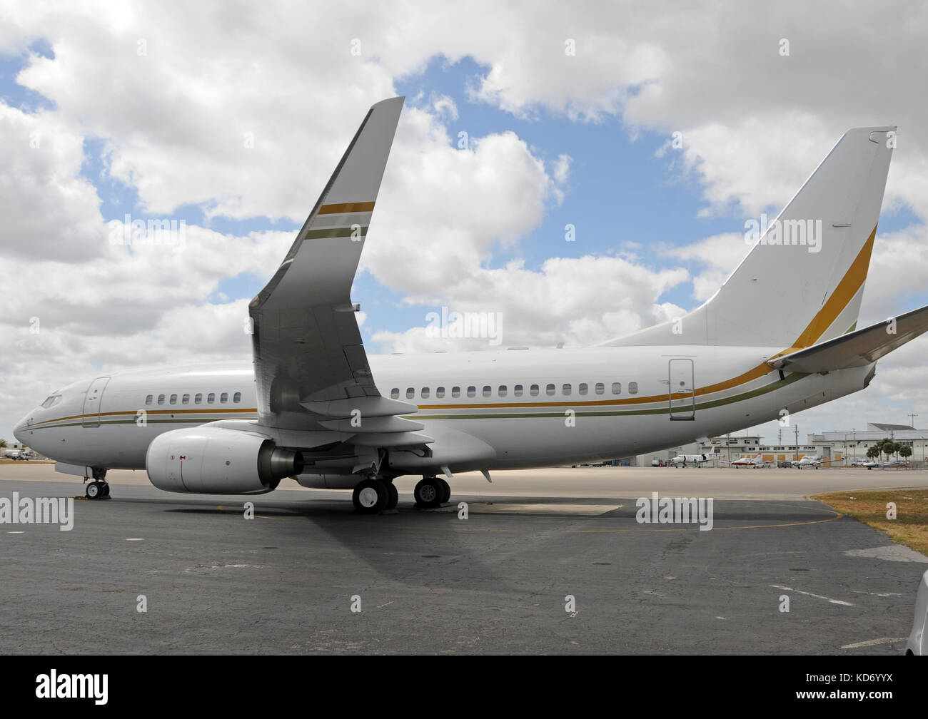 Modern jet airplane with giant winglets Stock Photo - Alamy