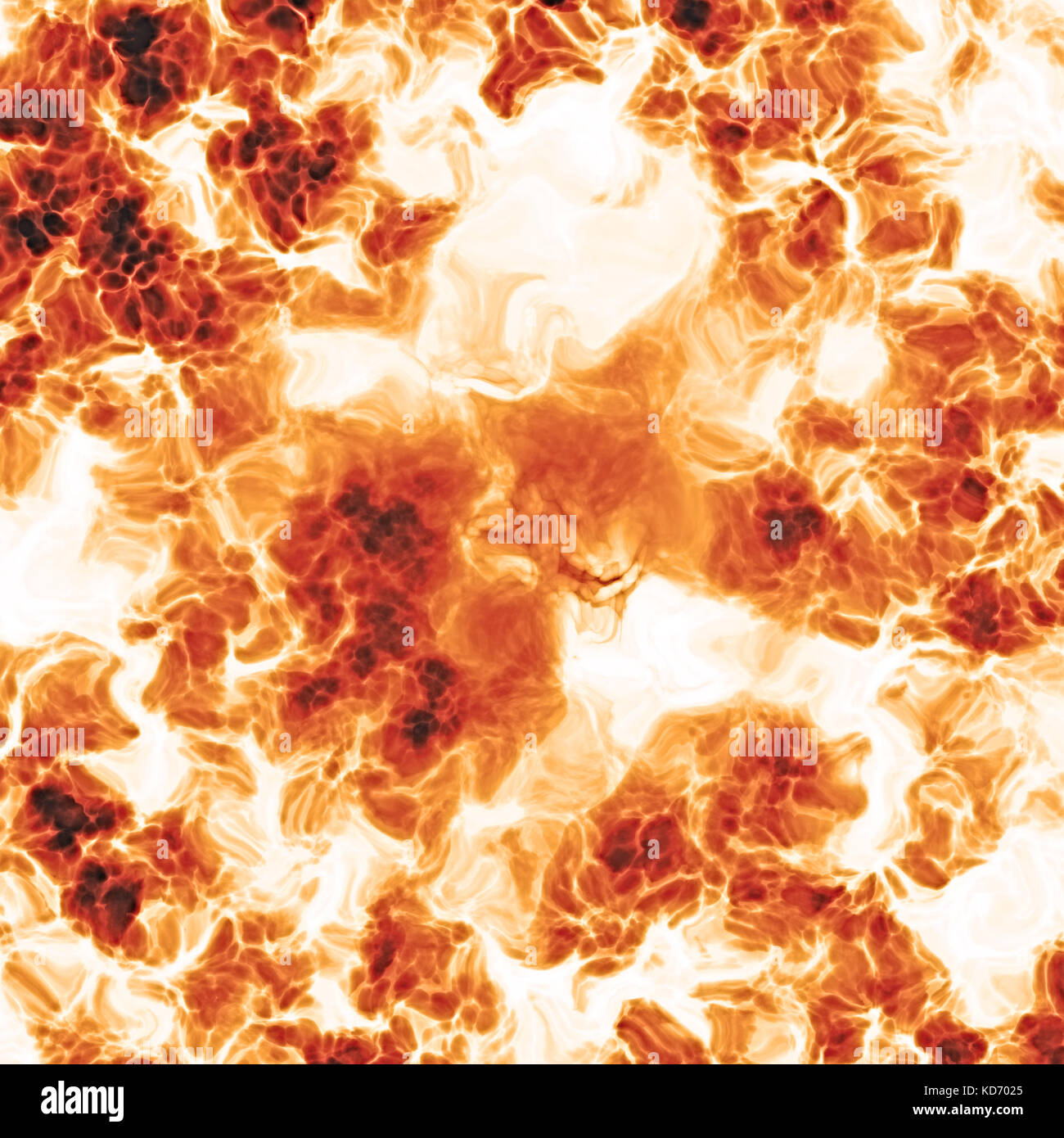 CLoseup view of powerful explosion and fireball Stock Photo - Alamy