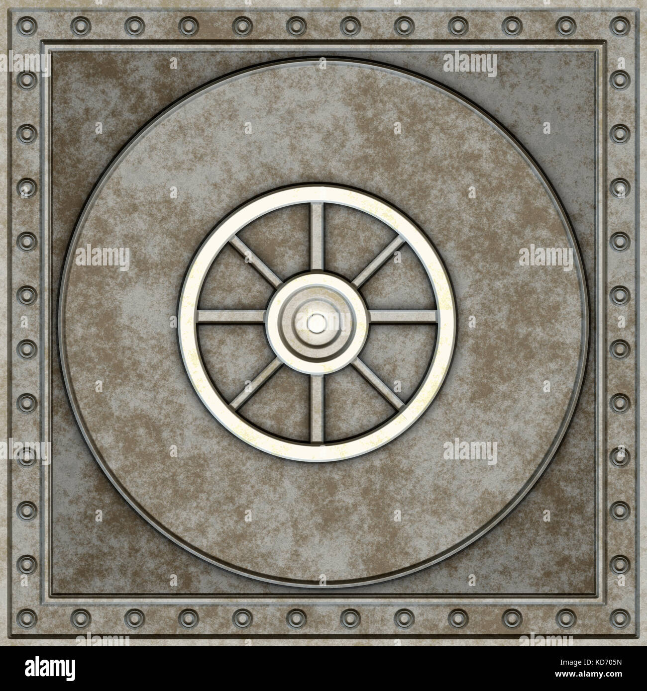 Heavy cut stone for square hatch Stock Photo - Alamy