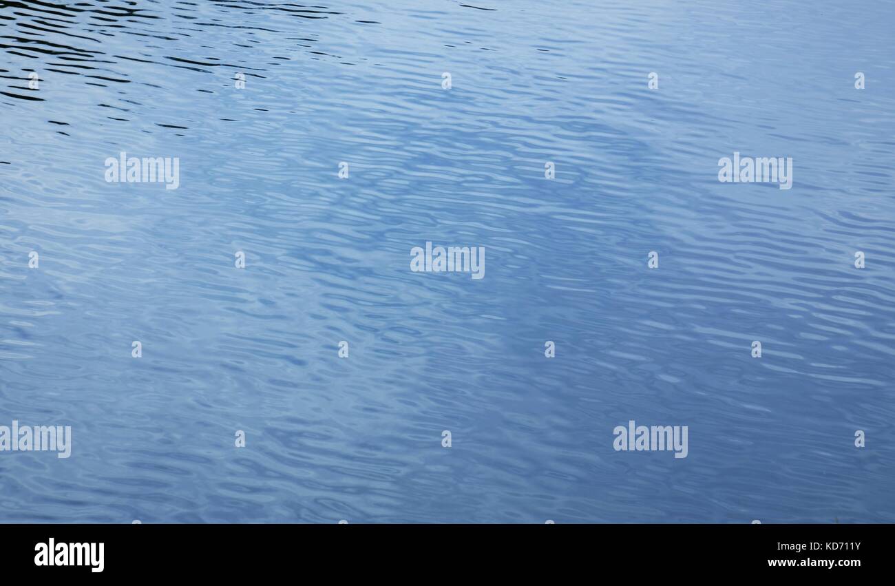 Water surface blue light waves Stock Photo - Alamy