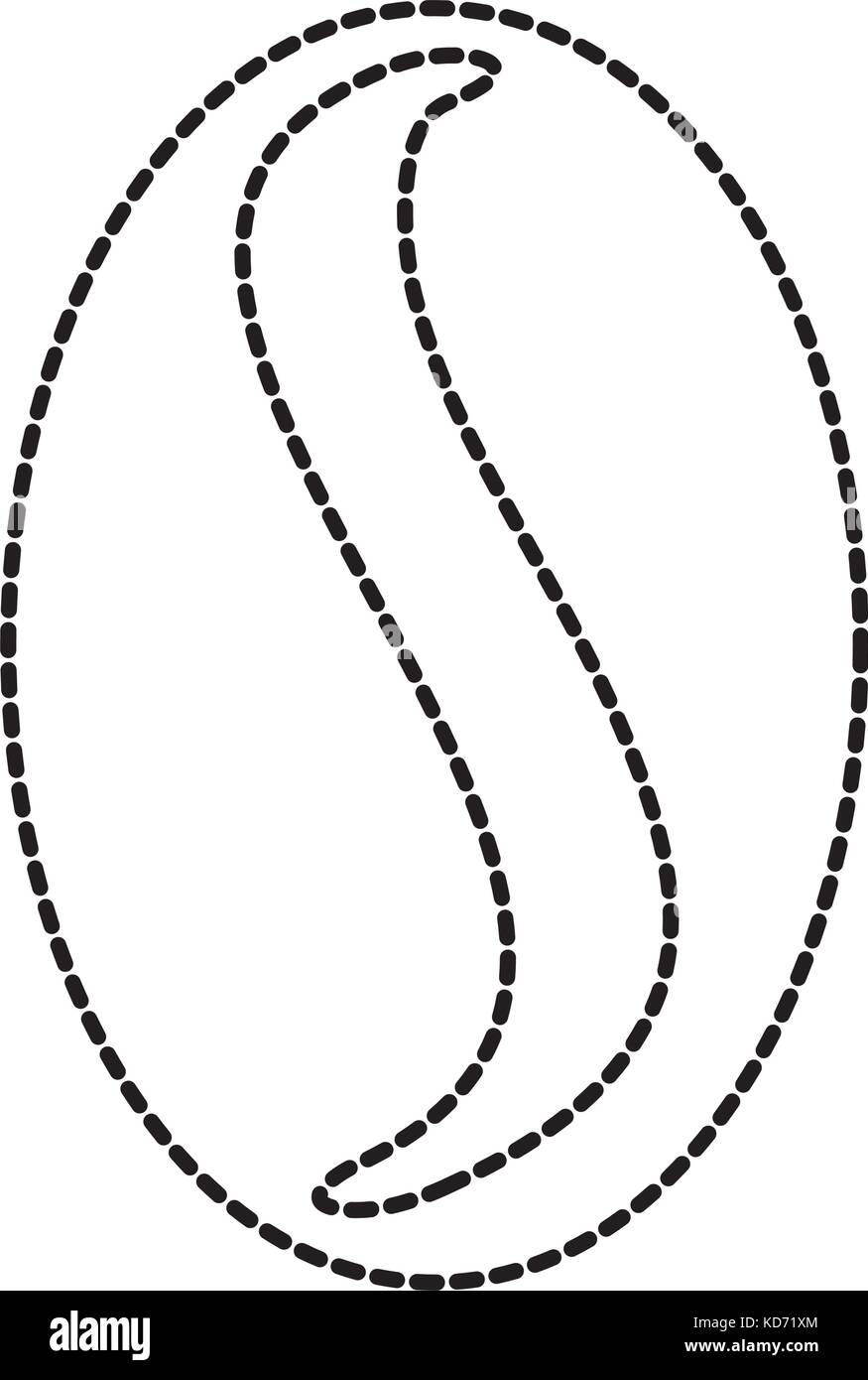 coffee bean grain aroma drink icon symbol Stock Vector Image & Art - Alamy