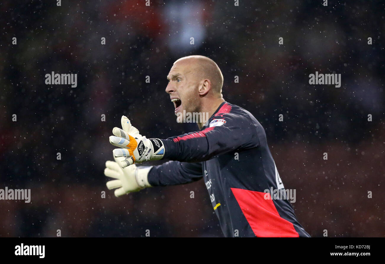 Wolverhampton Wanderers goalkeeper John Ruddy Stock Photo - Alamy