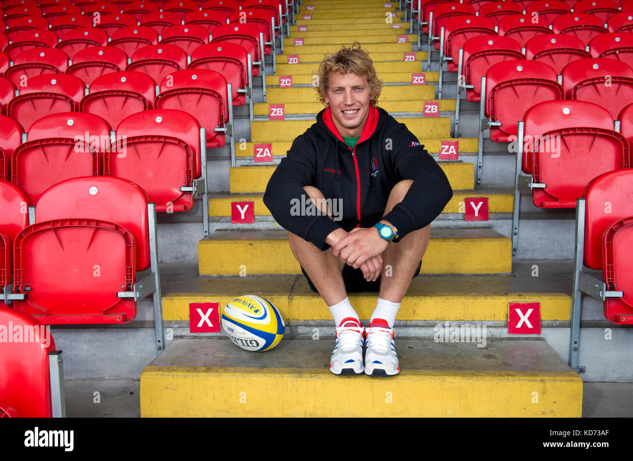Billy Twelvetrees, Gloucester and England rugby player, photographed at ...