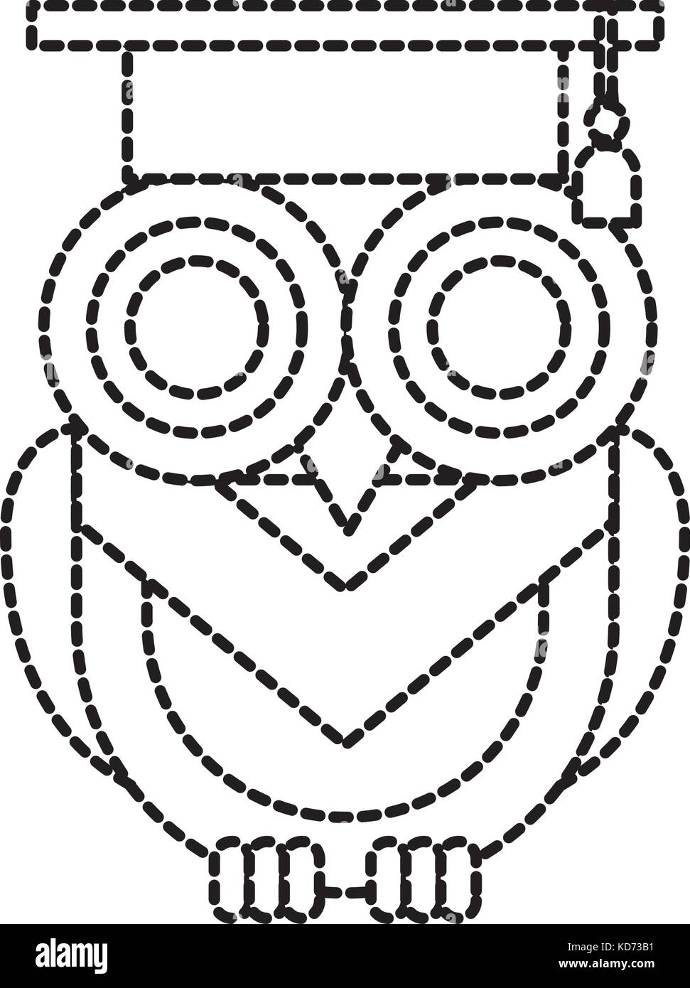 Owl cartoon graduation cap diploma hi-res stock photography and images ...