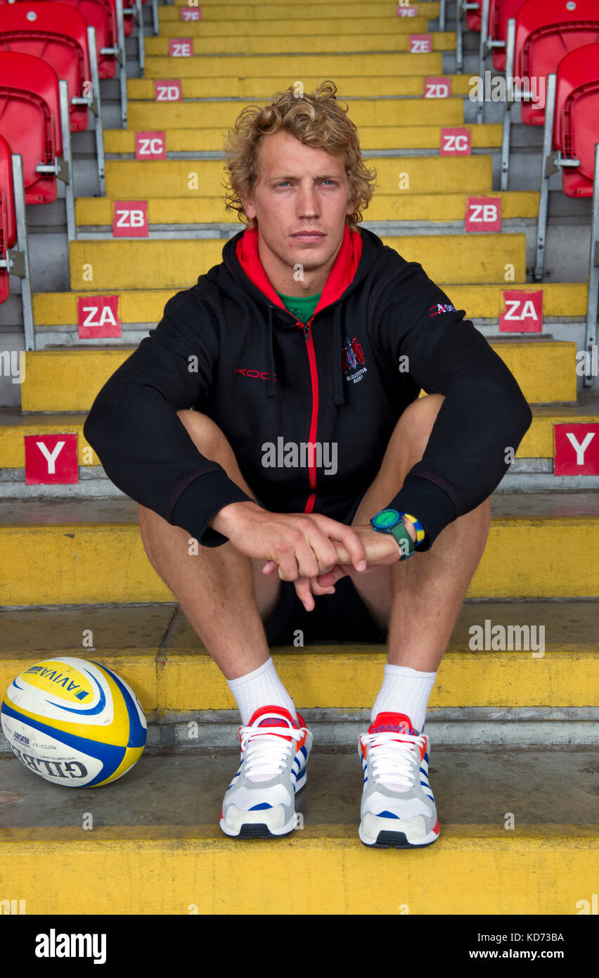 Billy Twelvetrees, Gloucester and England rugby player, photographed at ...
