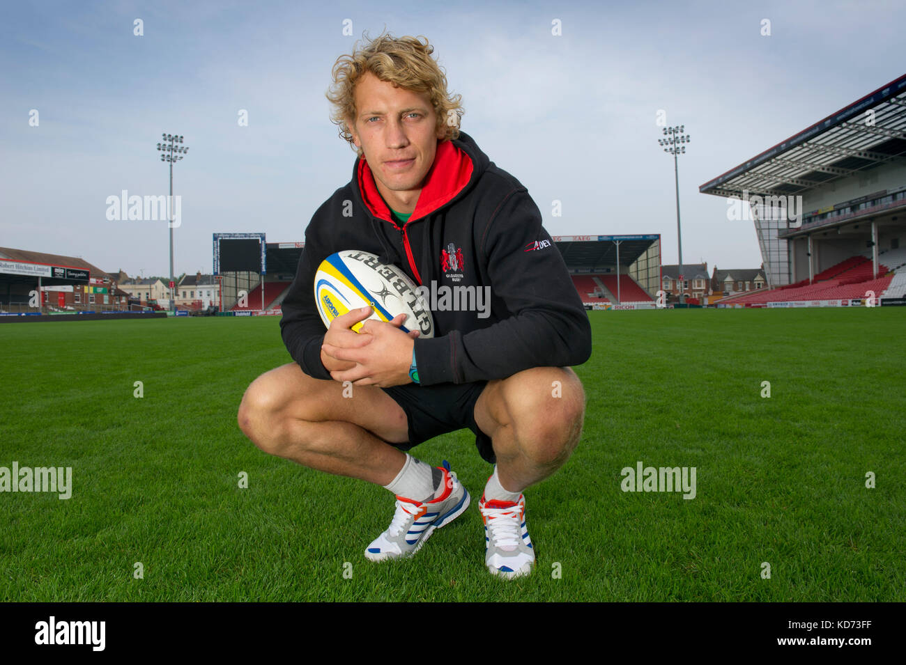 Billy Twelvetrees, Gloucester and England rugby player, photographed at ...