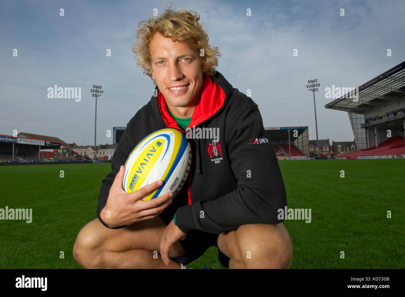 Billy Twelvetrees, Gloucester and England rugby player, photographed at ...
