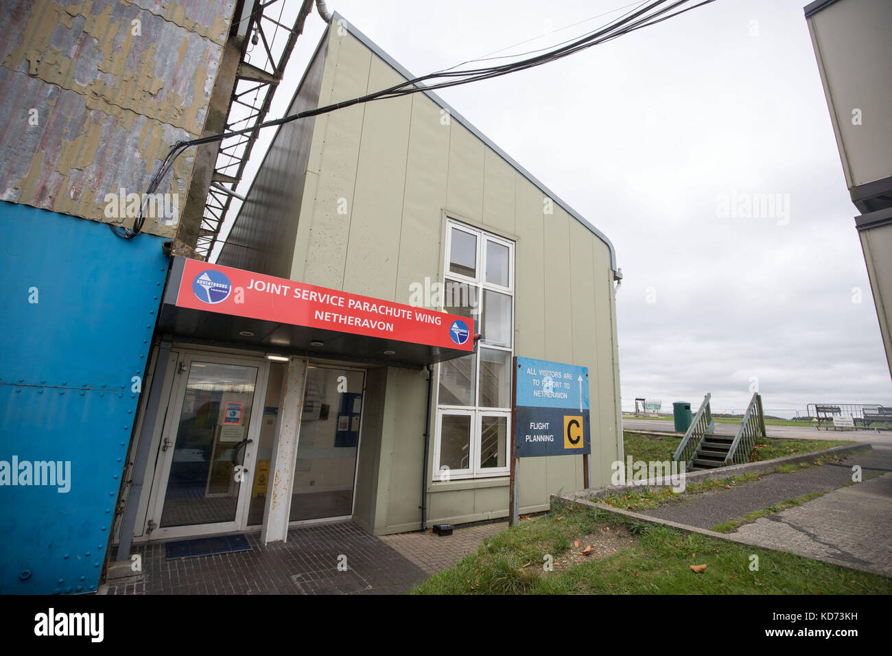 Netheravon Airfield in Wiltshire, where Army sergeant Emile Cilliers ...