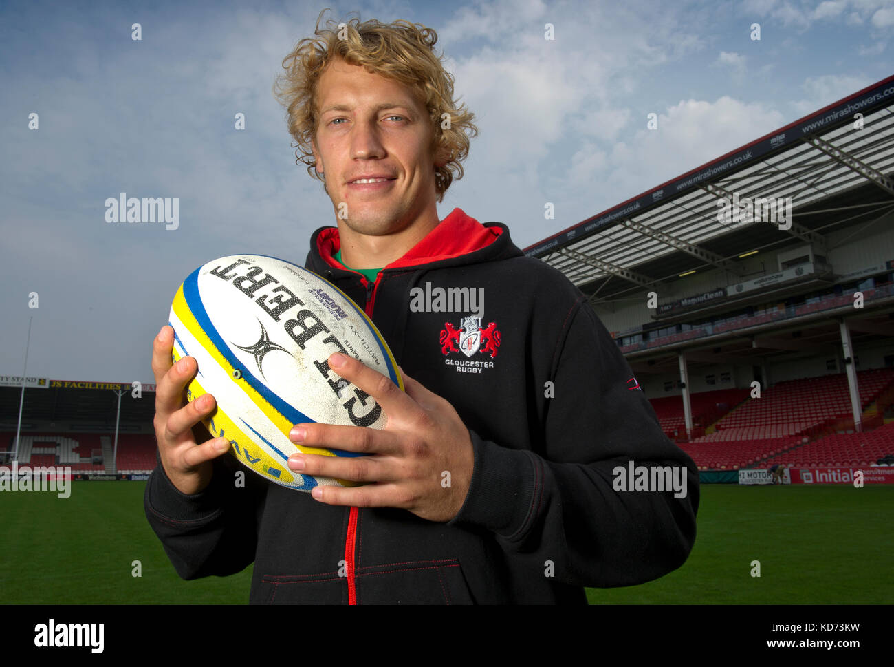 Billy Twelvetrees, Gloucester and England rugby player, photographed at ...