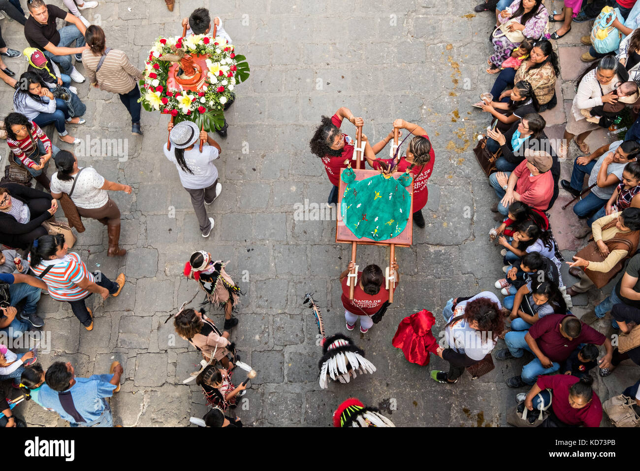 Religious procession fiesta de san hi-res stock photography and images ...