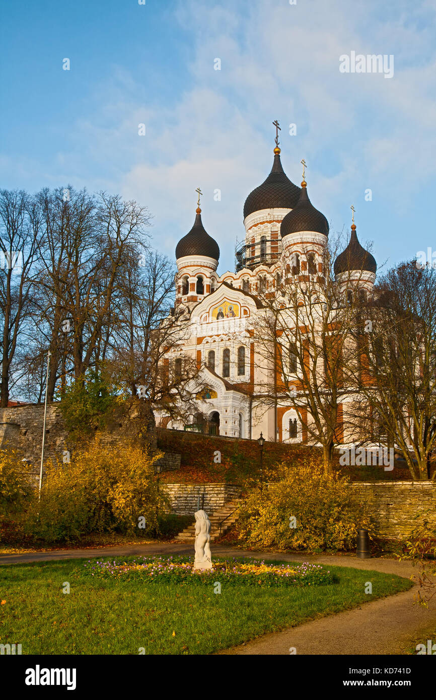 Old Alexander Nevsky Cathedral in Tallinn Stock Photo - Alamy