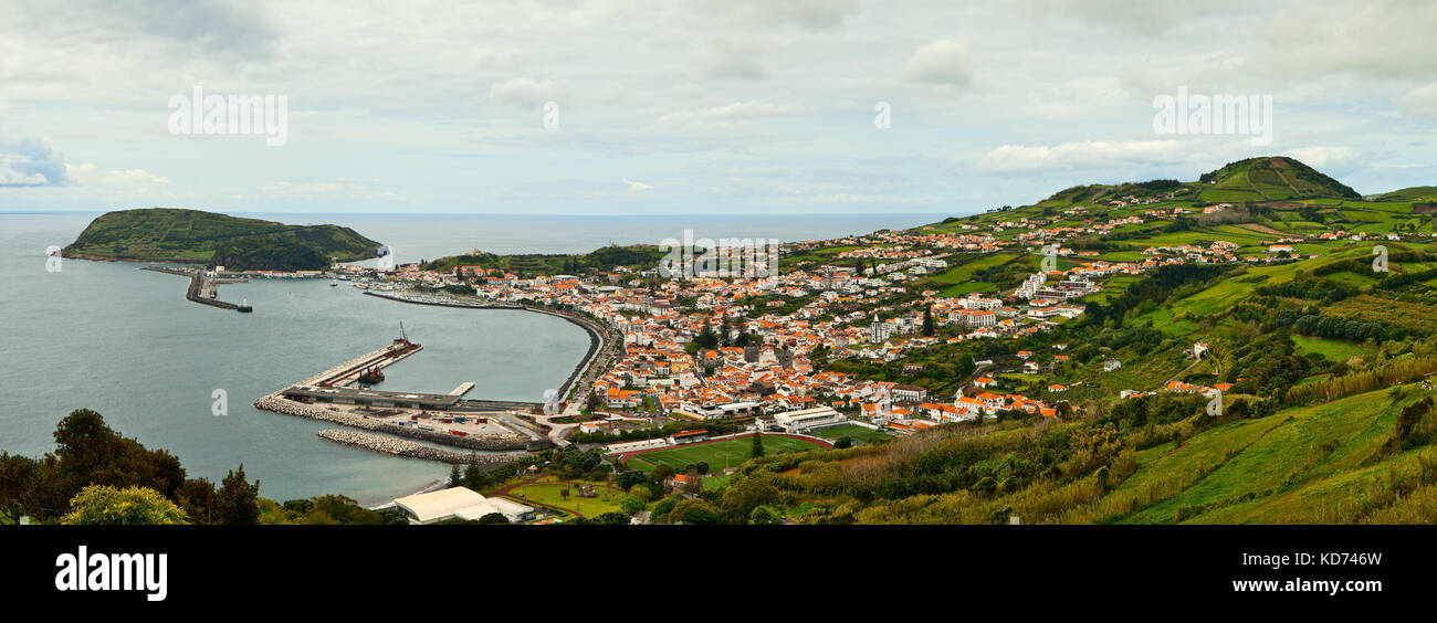 Harbour horta faial azores portugal hi-res stock photography and images ...