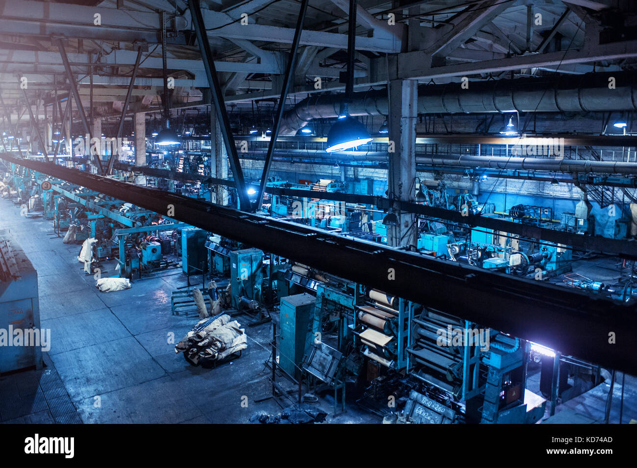 Industrial zone background Stock Photo - Alamy