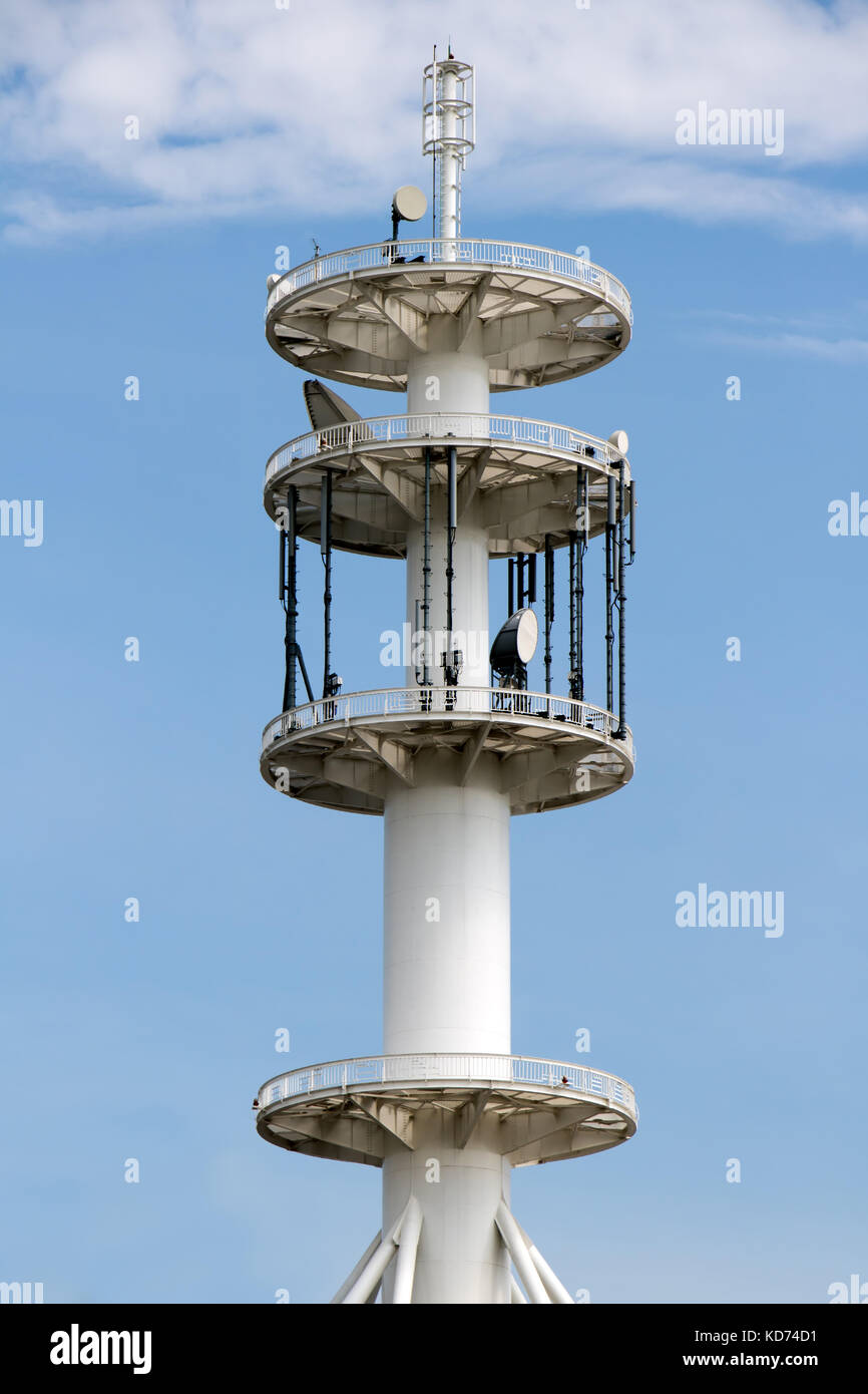 telecommunication tower in Kobe city, Japan Stock Photo - Alamy