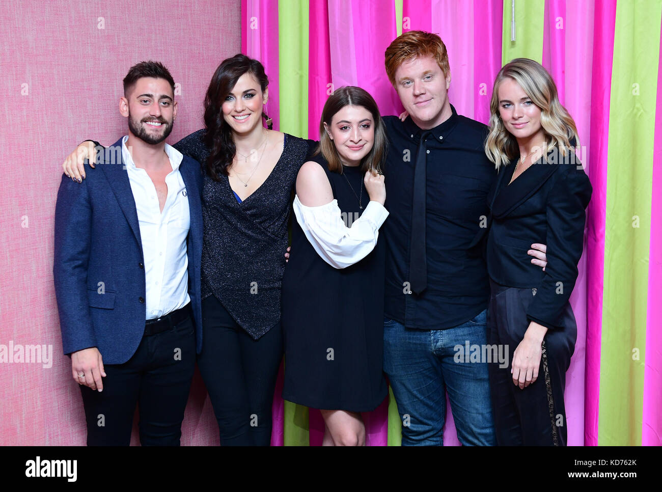Michael Socha, Kelly Wenham, Georgia Groome, Danny Morgan and Cressida ...