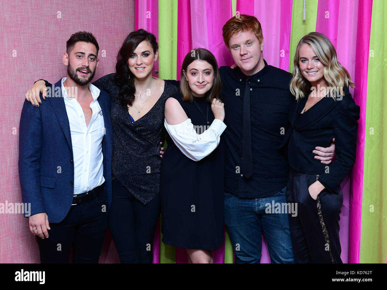 Michael Socha, Kelly Wenham, Georgia Groome, Danny Morgan and Cressida ...