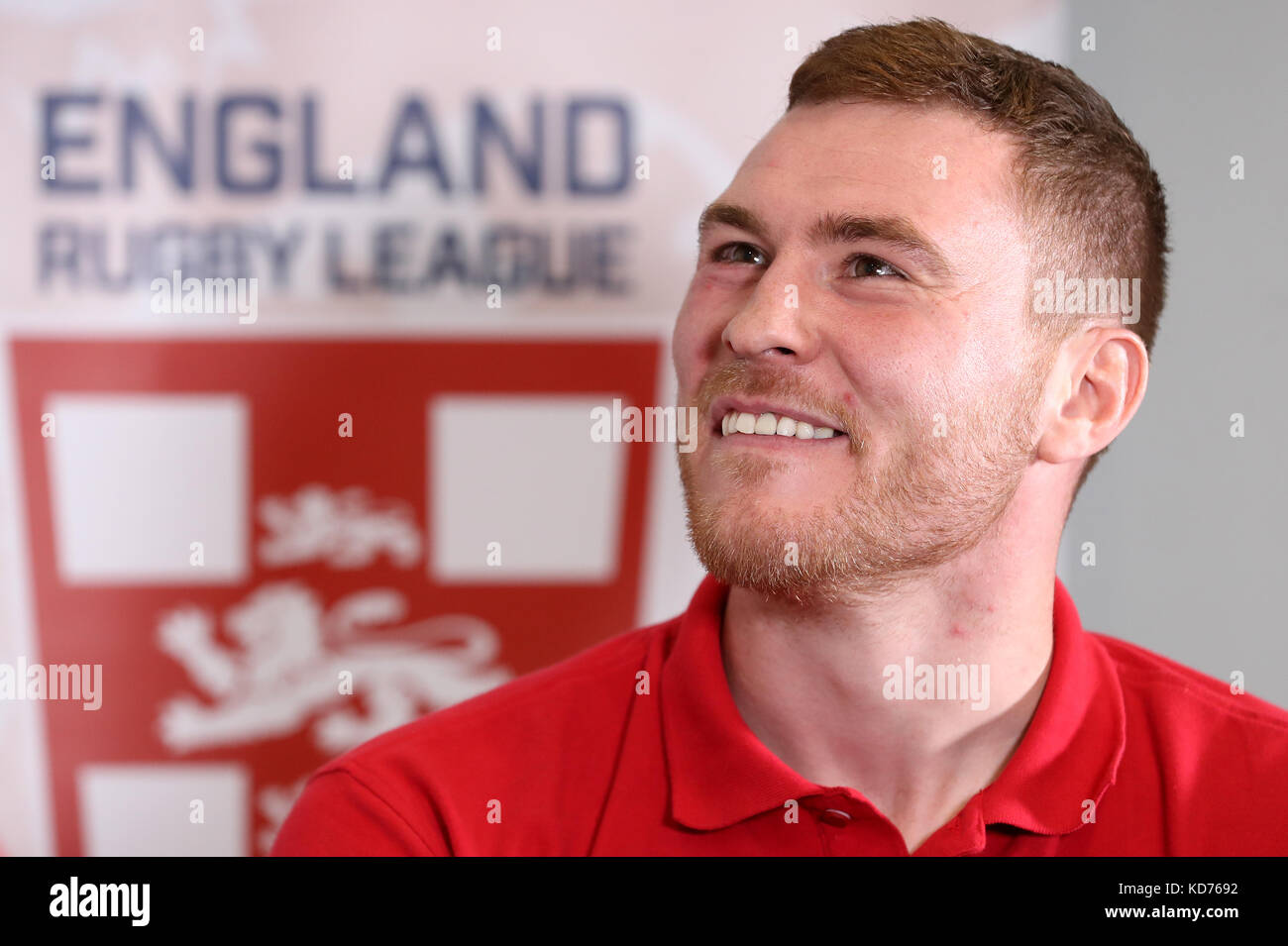 England's Scott Taylor, during the media session at the Village Hotel ...
