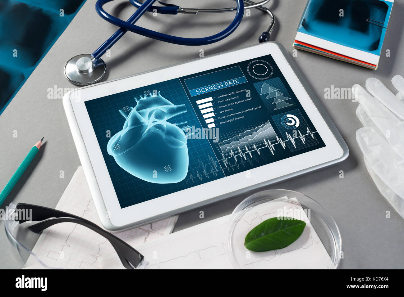 Digital technologies in medicine Stock Photo - Alamy