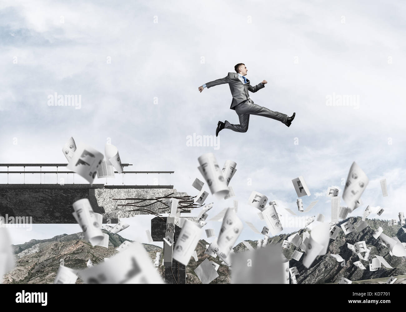 Problems and difficulties overcoming concept Stock Photo - Alamy