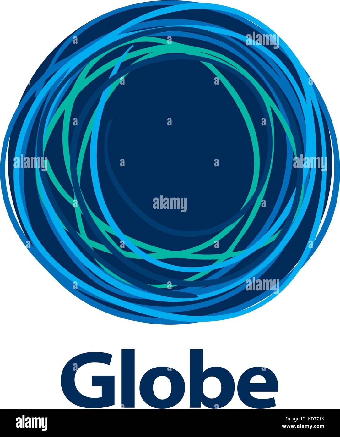 template logo design globe Stock Vector Image & Art - Alamy