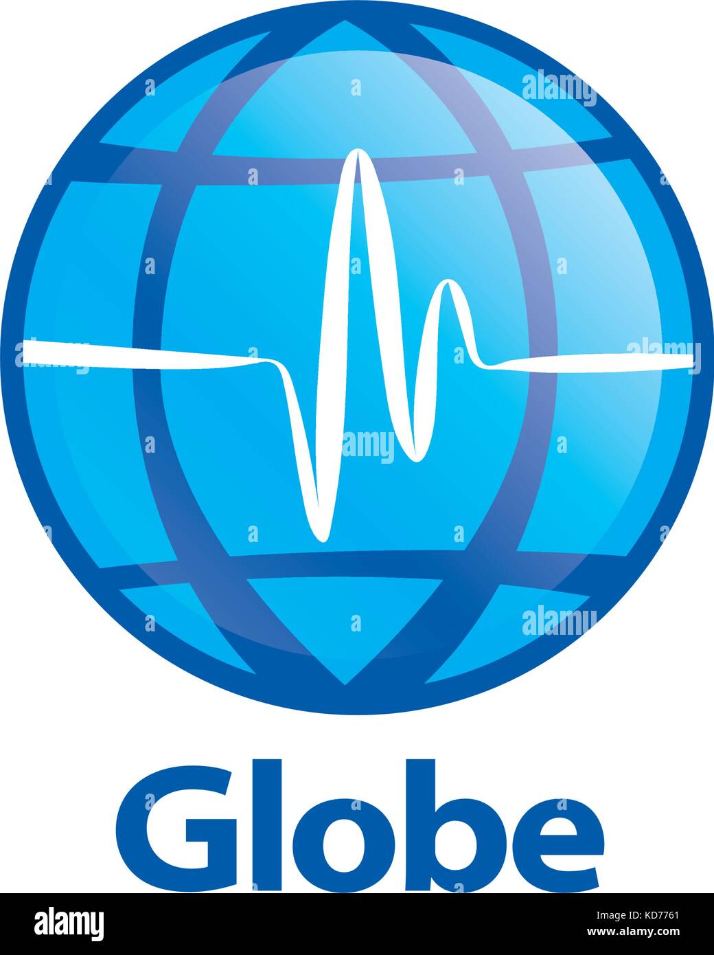 template logo design globe Stock Vector Image & Art - Alamy