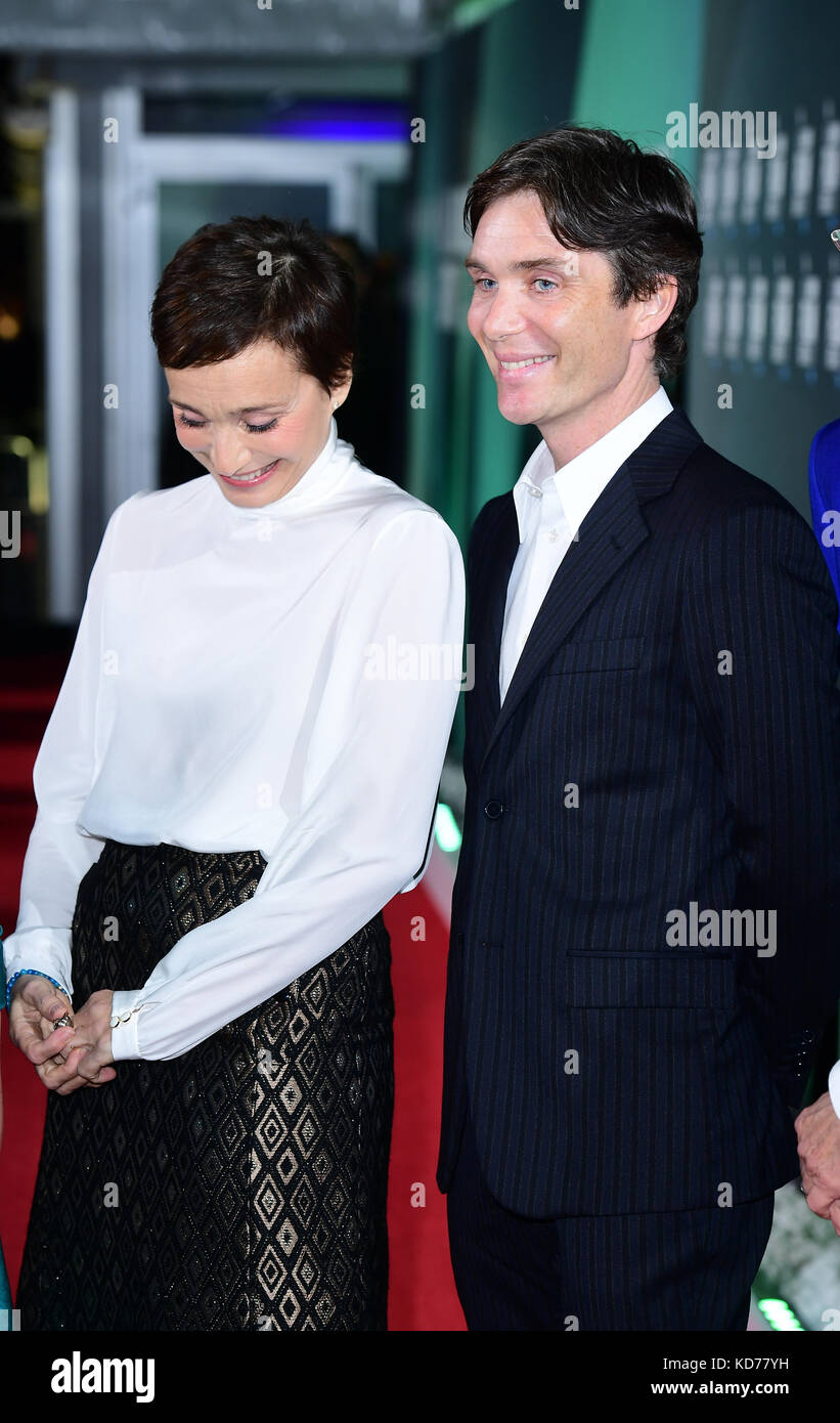 Kristin Scott Thomas and Cillian Murphy attend the premiere of The ...