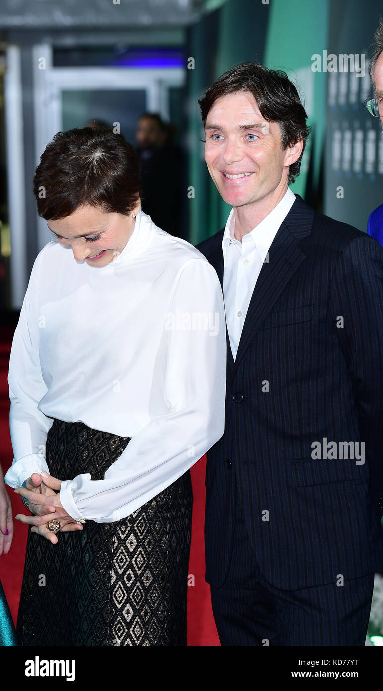 Kristin Scott Thomas and Cillian Murphy attend the premiere of The ...