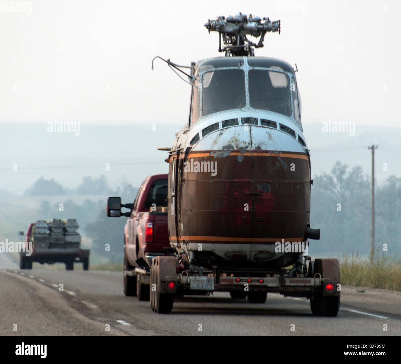 Helicopter trailer hi-res stock photography and images - Alamy