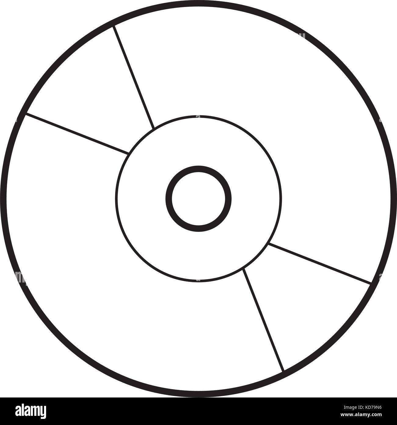 Digital video disk Stock Vector Images - Alamy