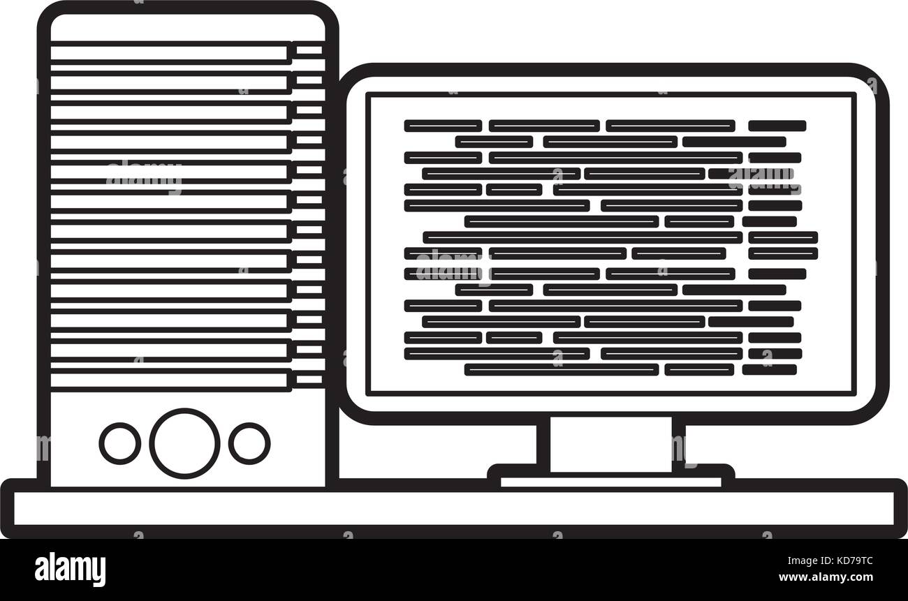 Computer Server Software Code Data Programming Stock Vector Image And Art Alamy