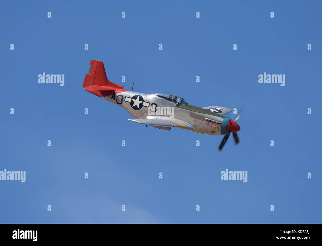 North American Aviation P-51 Mustang fighter Stock Photo - Alamy