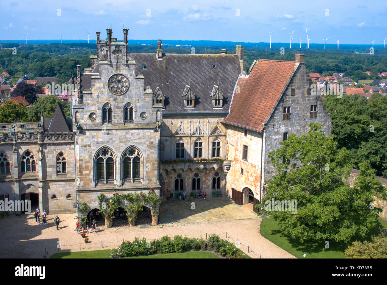 Bentheim castle in Germany Stock Photo - Alamy