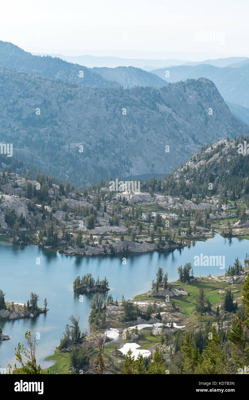 Subalpine lakes in Oregon's Wallowa Mountains Stock Photo - Alamy