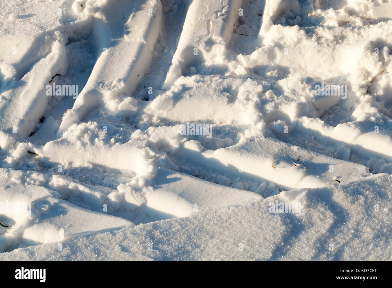 Snow drifts in winter Stock Photo - Alamy