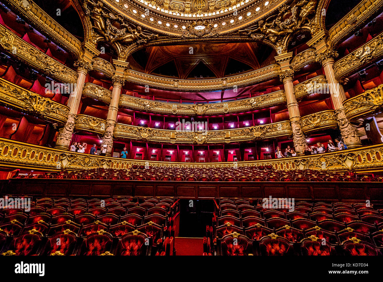 Opera garnier paris ceiling hi-res stock photography and images - Alamy