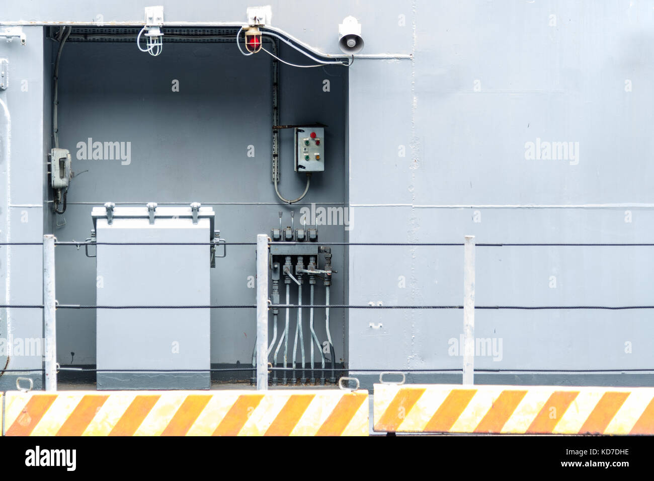 Controller box equipment electricity in factory industry Stock Photo ...