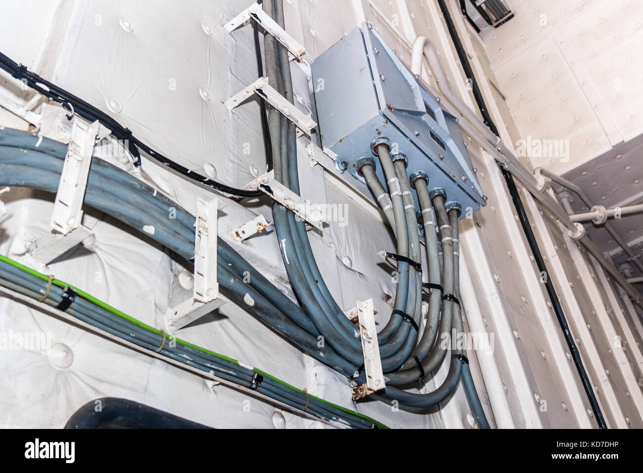 Controller box equipment electricity in factory industry Stock Photo ...