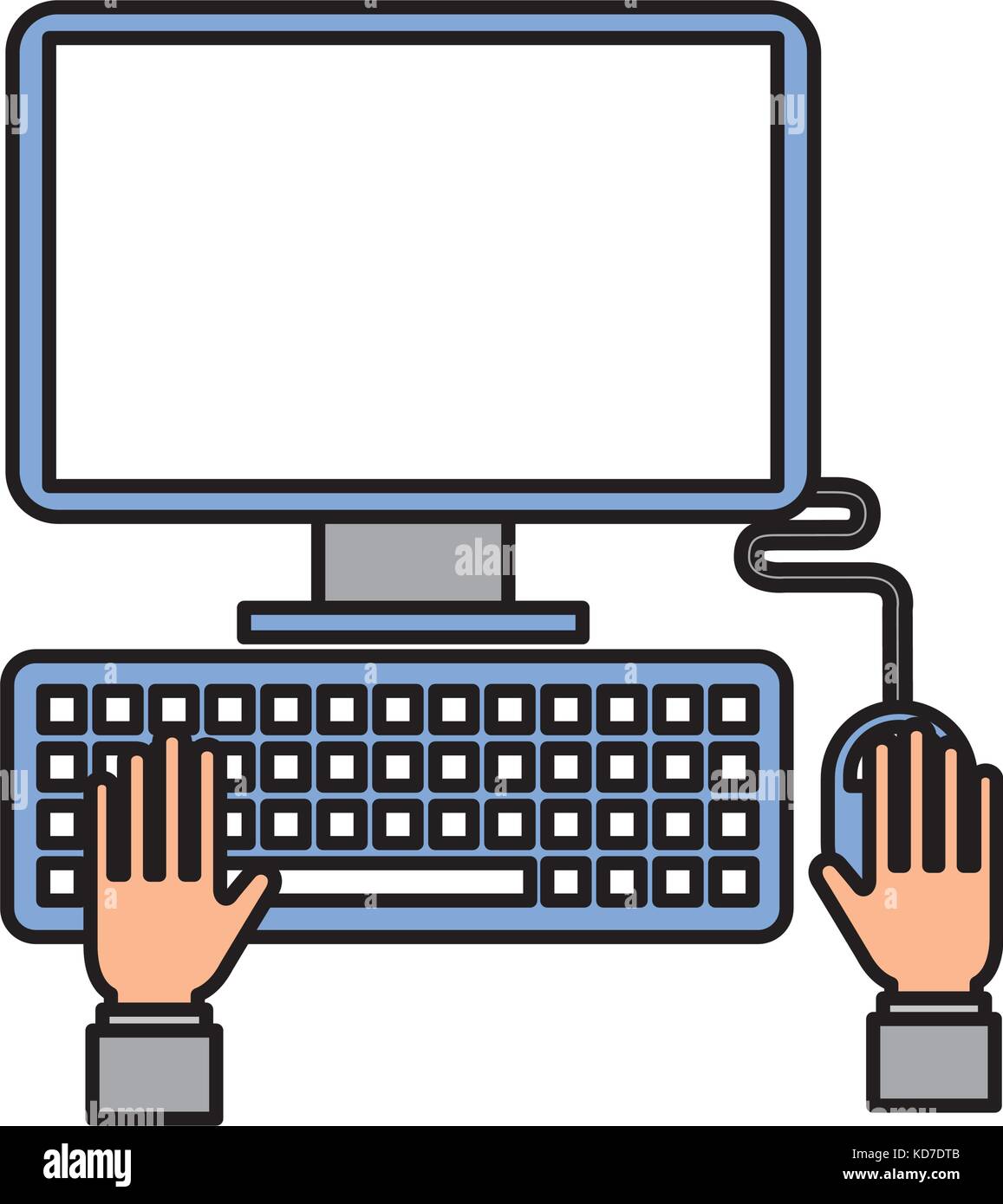 hands programmer working keyboard laptop Stock Vector Image & Art - Alamy hands programmer working keyboard laptop Stock Vector Image & Art - Alamy